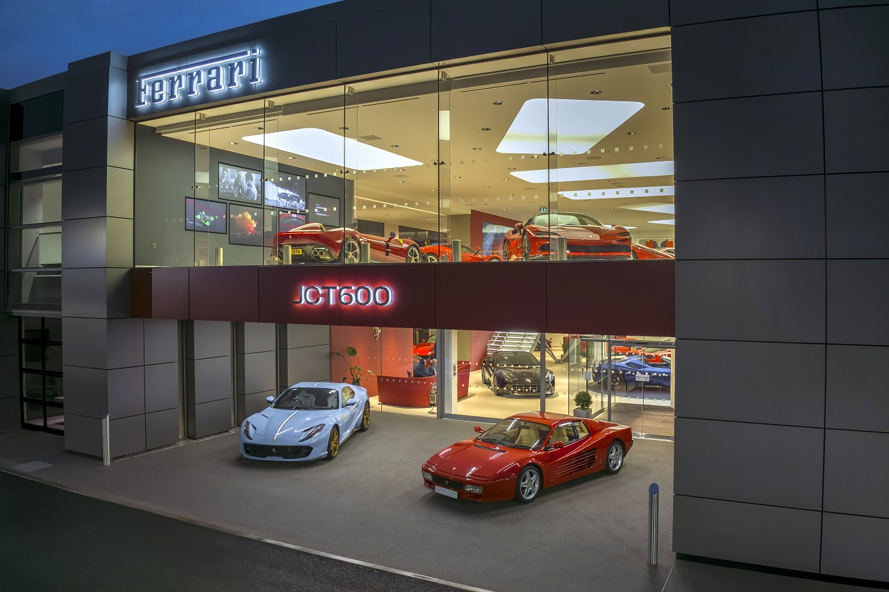 JCT600 completes new state-of-the-art Ferrari showroom and service ...