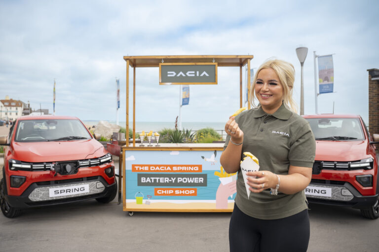 Watt a Deal! Dacia Spring Batter-y Powered Chippy celebrates National ...