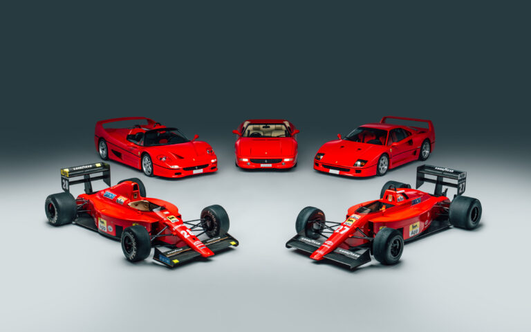 From race to road: historically significant Ferrari collection offered ...